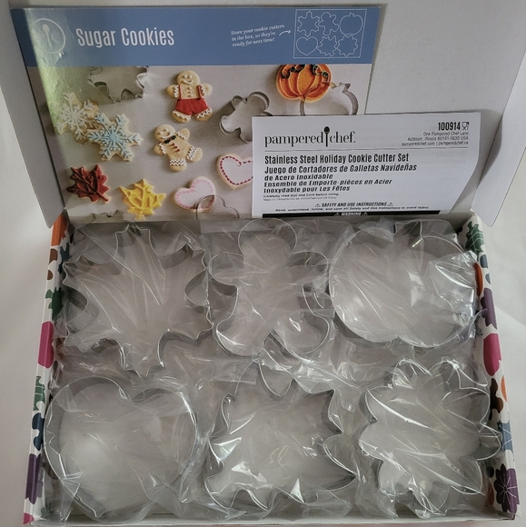 Pampered Chef | Party Supplies | Pampered Chef Stainless Steel Holiday ...